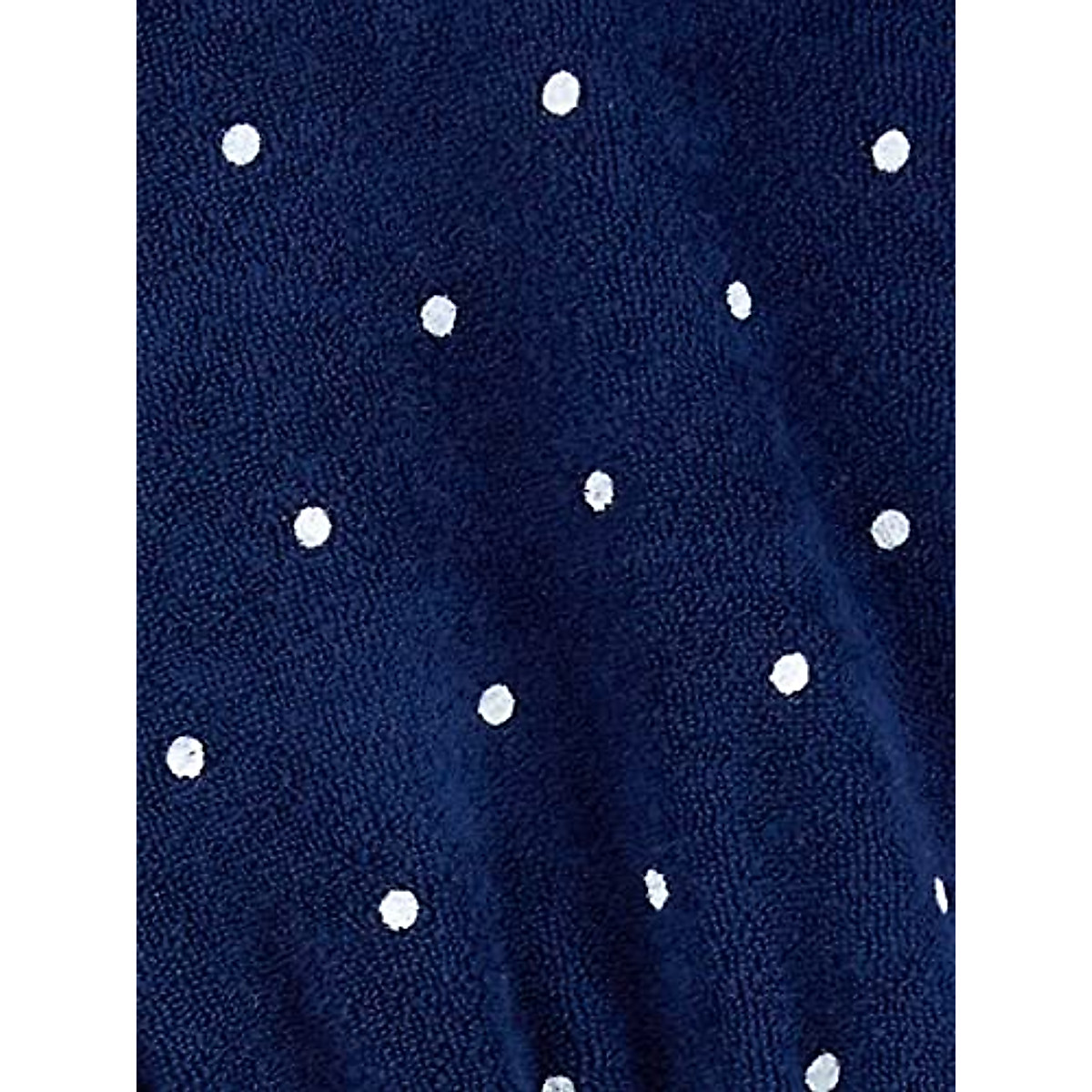 Simple Joys by Carter's Girls' Hooded Cover-Up and Shorts, Navy Dots/Pink, 12 Months