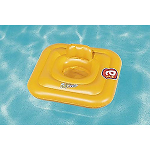 Bestway Swim Safe Swim Seat, Yellow, 1-2 Years, Square