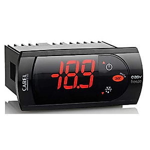 Vortex Refrigeration Commercial Grade Merchandiser Freezer | 3 Self-Closing Doors | Fog Resistant Glass | 69 Cu. Ft. | 12 Adjustable Shelves | For Restaurants | 78.2” x 29.9” x 78.7" | Black