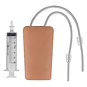SimCoach Phlebotomy and Venipuncture Practice Kit, Wearable IV Practice Kit, IV Start Kit for Injection Training, Nursing School Essentials (Upgrade Version))