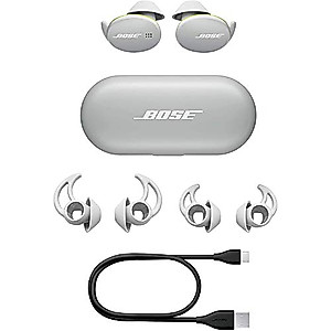 Bose Sport Earbuds - True Wireless Earphones - Bluetooth In Ear Headphones for Workouts and Running, Glacier White