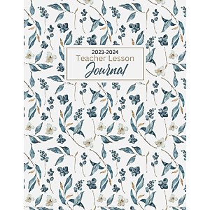 Teacher lesson planner 2023-2024: Academic Year Calendar (july 2023-June 2024)/Lesson Plan Grade and Record Books for Teachers