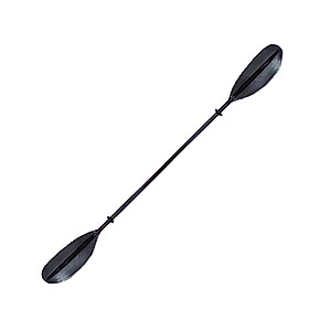 Swimline Solstice 86 Inch Long 4 Piece 2 Sided Lightweight Performance Aluminum Adjustable Quick Release Kayak River Paddle, Black