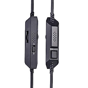 A40 A10 Replacement Cable Inline Mute Volume Control with Microphone for Astro A10/A40/A30/A50 1 M Headsets Cord Lead Compatible with Xbox One Play Station 4 PS4 Headphone Audio Extension Cable 1M