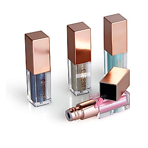 Diamond Glow Liquid Eye Shadow 7 Colors Set Metals Glitter Shimmer Eyeliners Long Lasting Waterproof Sparkling