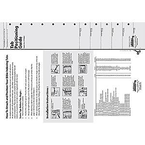 Tabbies Catholic Gold-Edged Bible Indexing Tabs, Old & New Testament Plus Catholic Books, 90 Tabs Including 71 Books & 19 Reference Tabs (58330)