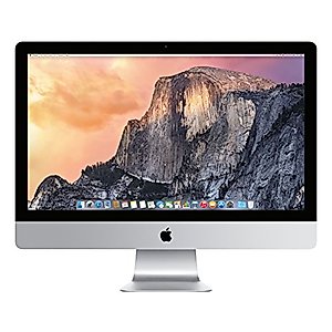 Apple iMac MF885LL/A 27-Inch Desktop (3.3 Ghz Quad-core processor,1 TB Hard Drive,8GB DDR3L) (Renewed)