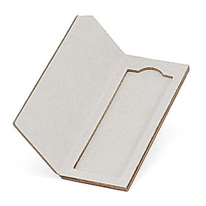 Globe Scientific 513001 Cardboard Slide Mailer for 1 Slide (Case of 100)