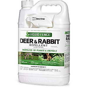 Liquid Fence Animal Repellent, 128 Oz, Multicolor