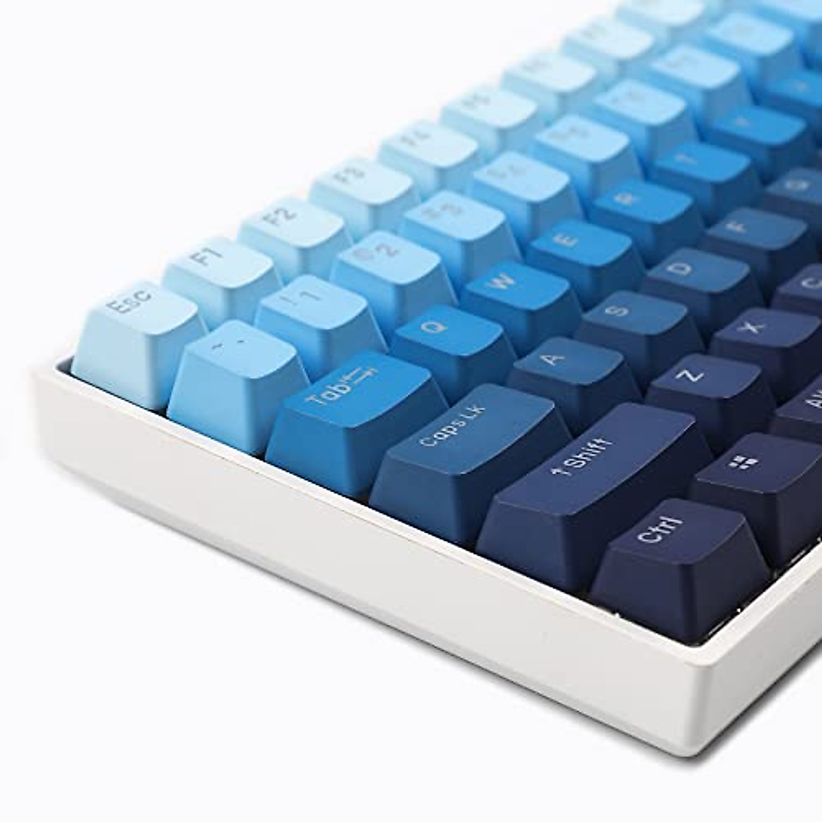 YMDK 108 122 Double Shot Backlit Moonrise Keycaps PBT Shine Through OEM Profile Keycap for MX Mechaniccal Keyboard 61 68 84 87 104