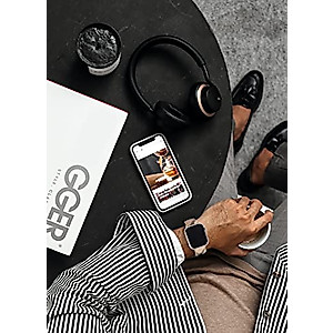 Designer Band Compatible with Apple Watch 41mm 40mm 38mm, Luxury Beige Plaid Elements Soft Leather iWatch Band with Classic Firmly Buckle for iWatch Series9/8/7/6/5/4/3/2/1/SE for Women/Man