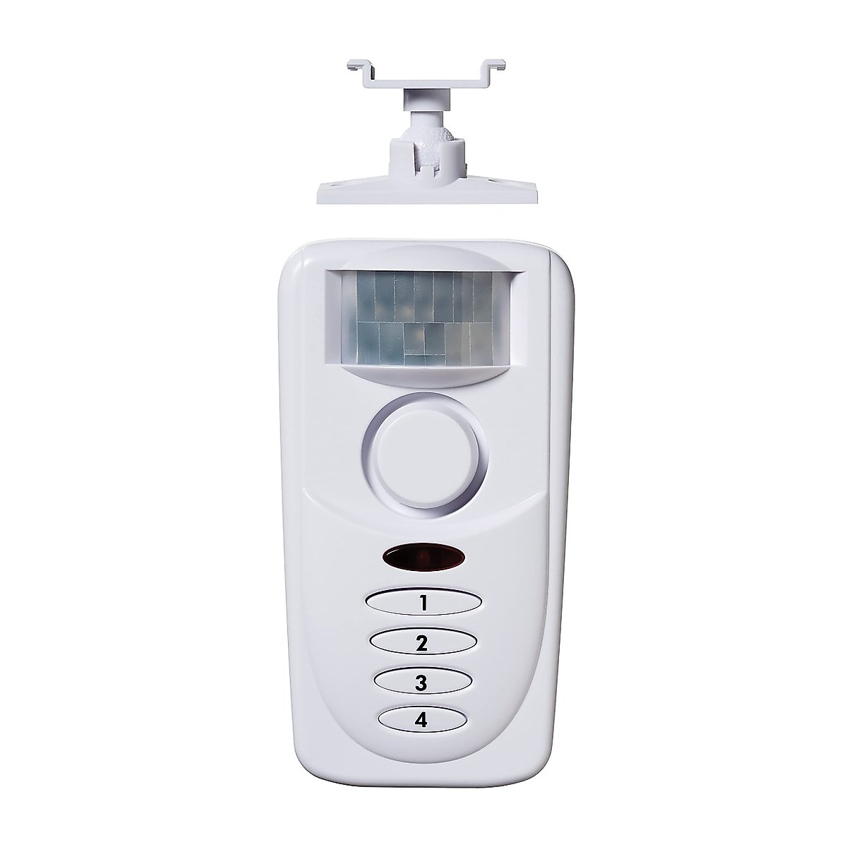 SABRE Wireless Motion Sensor Home Security Burglar Alarm with LOUD 120 dB Siren and 120 Degree Wide Angle Detection, DIY EASY Installation