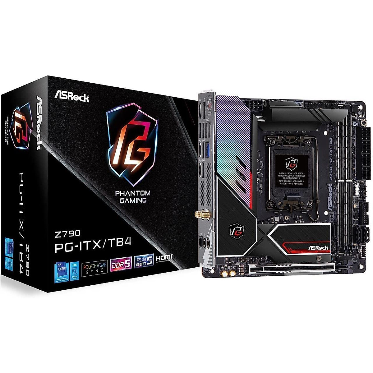 ASRock Z790 PG-ITX/TB4 Intel SOCKET1700 Motherboard