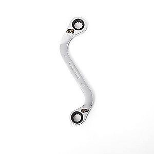 GEARWRENCH 4 Pc. 12 Pt. Reversible S-Shape Double Box Ratcheting Wrench Set, SAE - 85399