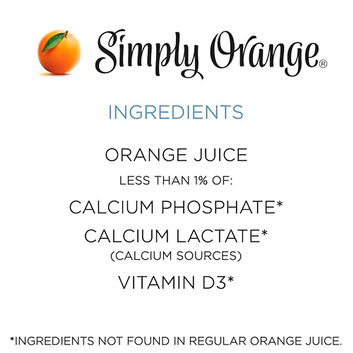 Simply Orange Juice, 52 fl oz, 100% Juice w/Calcium & Vitamin D, Not from Concentrate