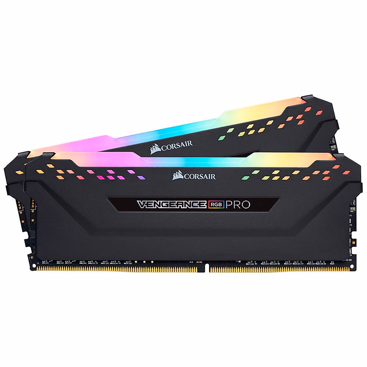 Corsair Vengeance RGB Pro 16GB (2x8GB) DDR4 3600 (PC4-28800) C16 Desktop Memory – Black