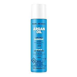 Marc Anthony Argan Oil Hairspray with Keratin, Extra Hold - Volumizing Hair Spray Fights Frizz & Humidity - Nourishing Argan Oil of Morocco Texturizing & Hair Styling Spray - Sulfate & Paraben Free