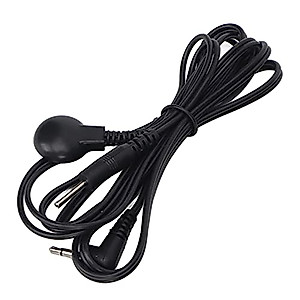 Demeras TENS Wire, Black 5pcs Safe Flexible Professional Portable Electrode Wire for Therapeutic Machine