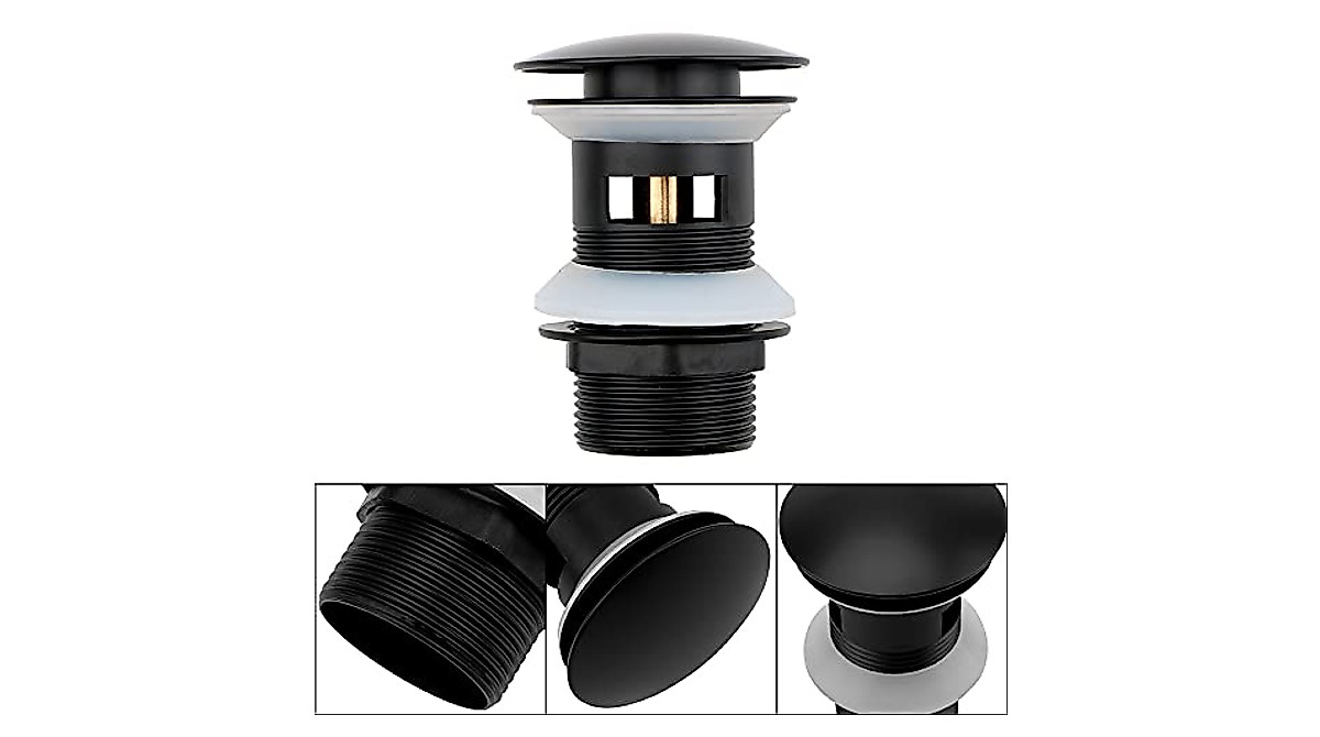 Stainless Steel Basin Sink Drain Stopper with Overflow