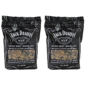 Jack Daniels 01749 Wood CBsgs BBQ Smoking Chips, 2Pack (2.94 L)