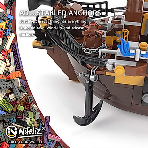 Nifeliz Pirates Ship Model Building Blocks Kits (1334 Pcs)