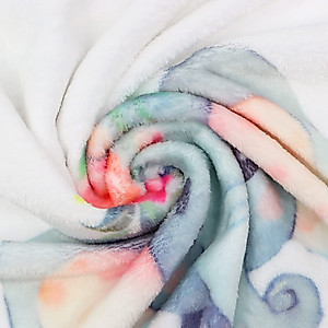 SPOKKI 6 PCS Baby Monthly Milestone Blanket Girl, 60''x40''Fleece Monthly Blanket Newborn with Headband for Photography Background Prop and Mom Nursery Shower Gift (Pink)