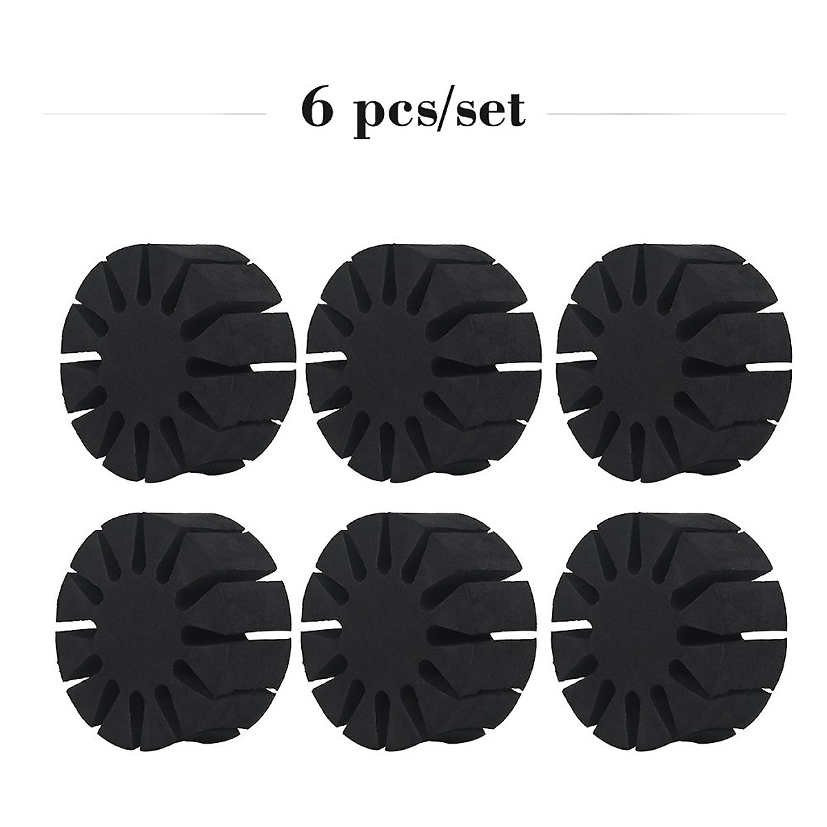6 Pcs EVA Foam Arrow Separator Holder Portable Round Arrow Holder Gear Tool Hold 12 Arrows