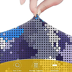 Feybaul Travel Luggage Cover Suitcase Protector Washable Protector Covers Dust & Stratch Resistance, S/M/L