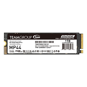 TEAMGROUP MP44S SSD 1TB SLC Cache Gen 4x4 M.2 2230 PCIe 4.0 NVMe Steam Deck ASUS ROG Ally Mini PCs R/W Speed up to 5000/3500 MB/s TM5FF3001T0C101
