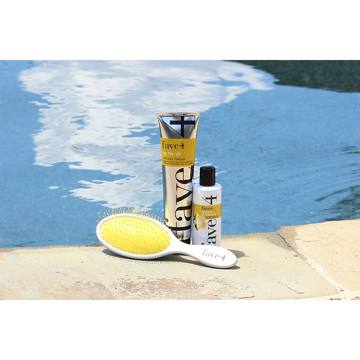 fave4 hair Up for Air Styling Cream, Air Dry Cream for Heat Free Styling & Smoothing, 5.5 fl oz