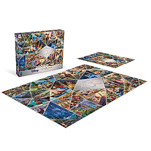 Ceaco - Disney's 100th Anniversary - Thomas Kinkade - 100th Anniversary Collage - 2000 Piece Jigsaw Puzzle, 38 x 26