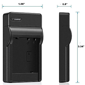 Battery Charger for Canon PowerShot SX620 HS, SX720 HS, SX730 HS, SX740 HS Digital Camera