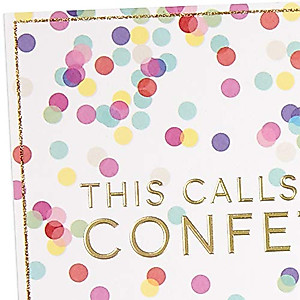 Hallmark Signature Congratulations Card or Graduation Card (Confetti)