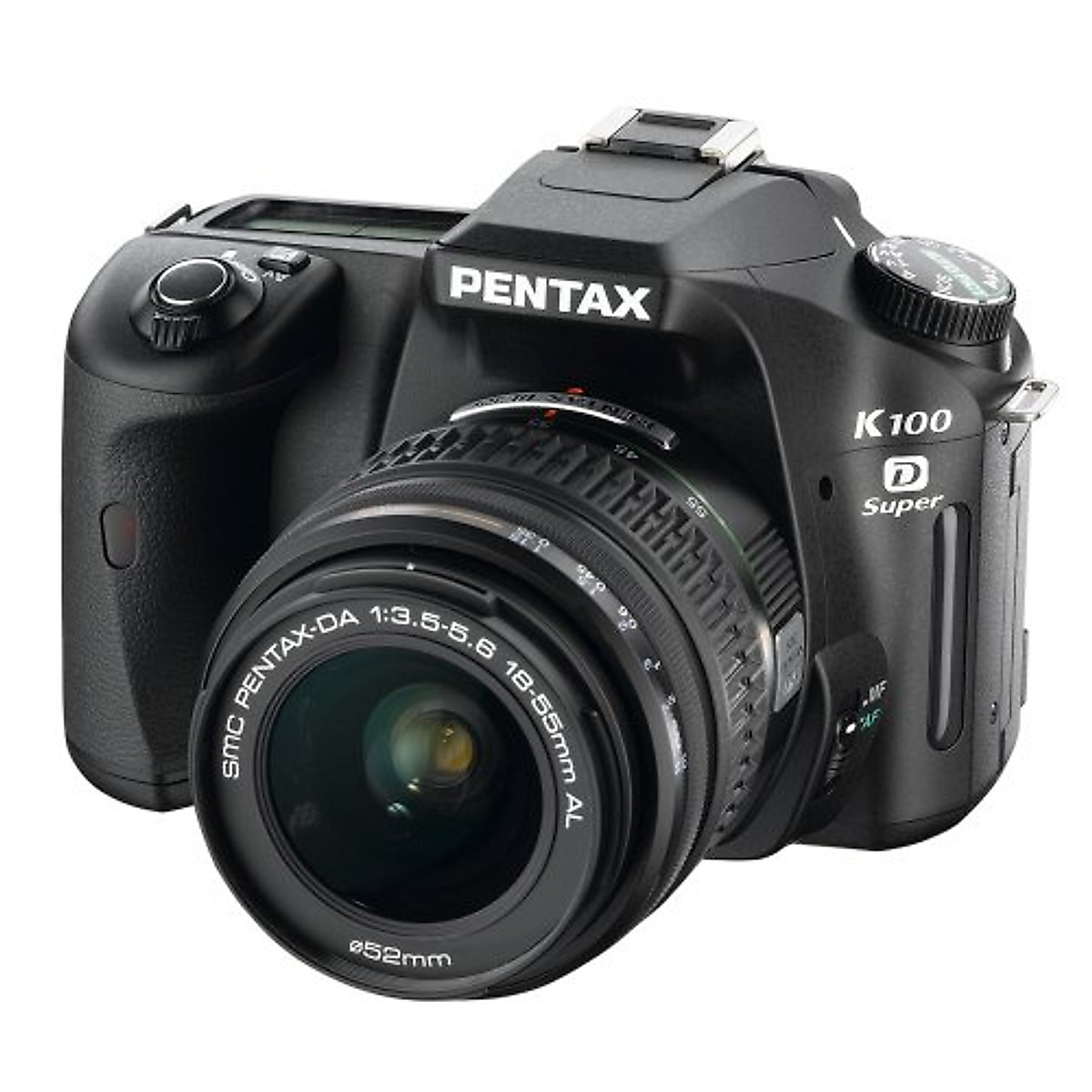 Pentax K100D Super 6.1MP Digital SLR Camera Shake Reduction and 18-55mm f/3.5-5.6 Lens