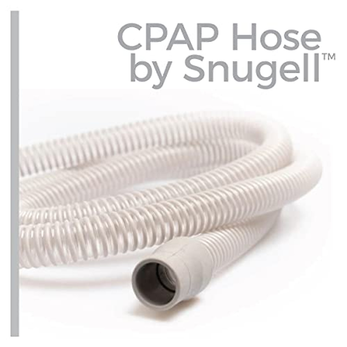 CPAP Tube by Snugell | 6-Foot Universal CPAP Tubing | Compatible with All Major CPAP Machines and Most CPAP, BiPAP and BiLevel Device Brands