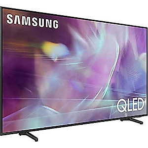 SAMSUNG QN43Q60AA 43" QLED Q60 Series 4K Smart TV Titan Gray with a HW-A650 3.1CH Soundbar and Subwoofer with DTS Virtual X (2021)