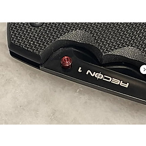 Red Titanium T8 Torx Thumb Stud For Cold Steel Recon 1 Voyager Code 4 Knife