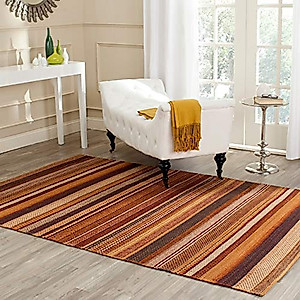 SAFAVIEH Kilim Collection 8' x 10' Rust KLM951B Handmade Flatweave Wool Area Rug