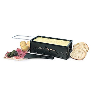 Swissmar Nordic Foldable Candlelight Raclette, Black