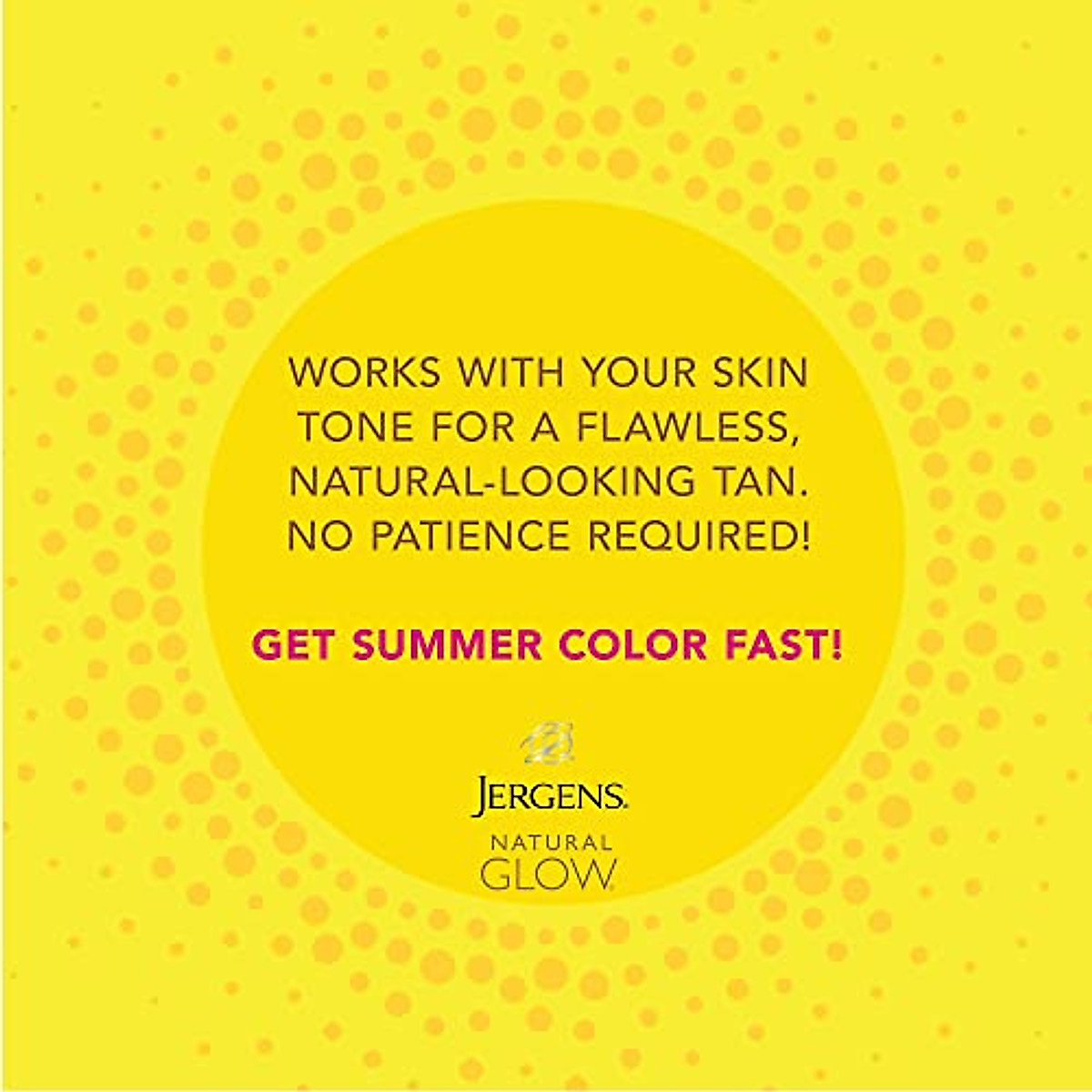 Jergens Natural Glow Instant Sun Sunless Tanning Towelettes, Single-Use Self Tanner Wipes for Flawless, Natural-Looking Color, 6 Count