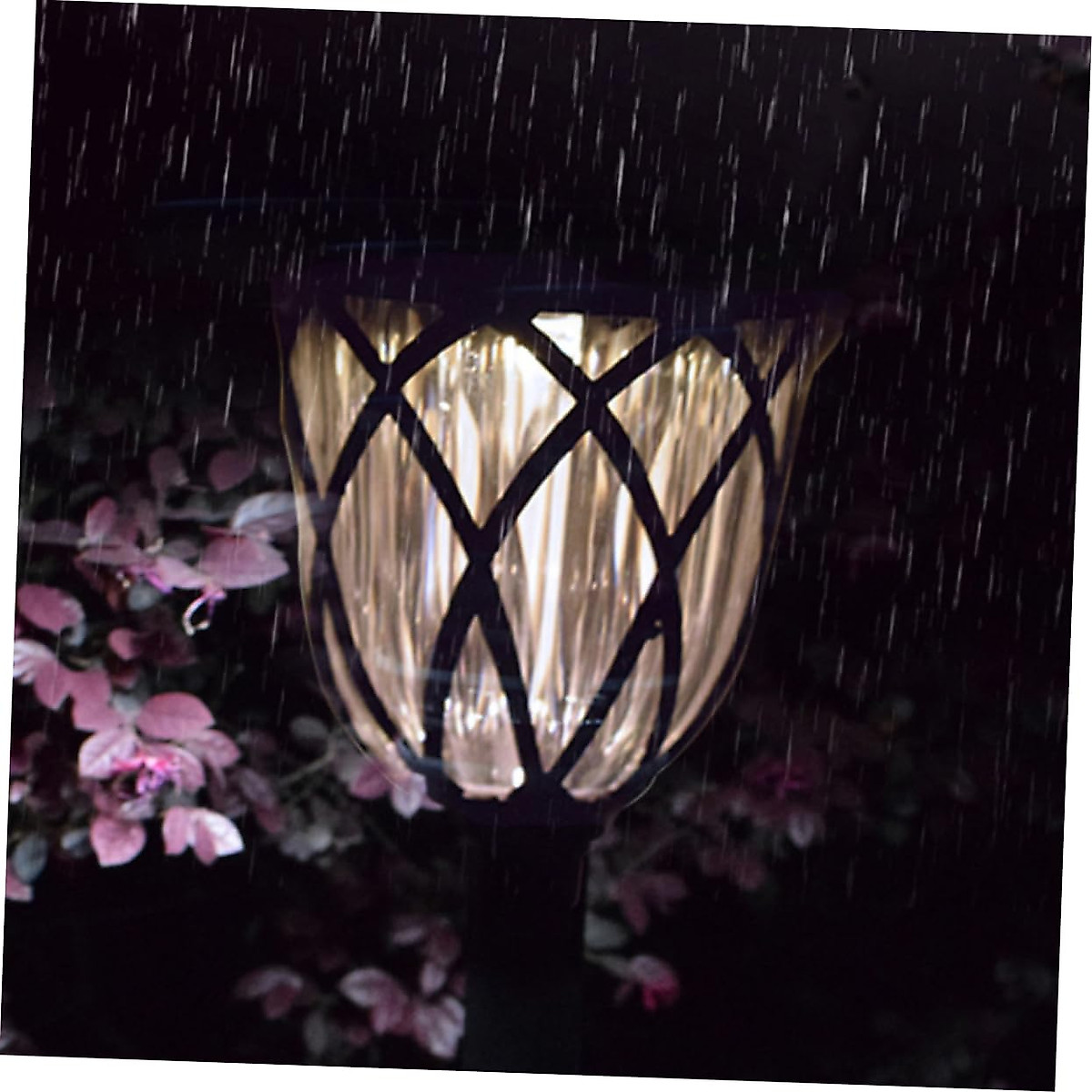DOITOOL Outdoor Lanterns for Patio Waterproof Solar Power 6 Pack Garden Lights for Pathway and Lawn Decor
