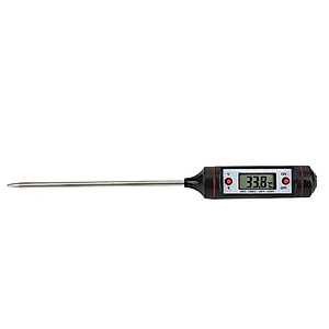 Probe Digital Thermometer,Instant Read Cooking Thermometer,Food Electronic Temperature Gauge Tester,Fahrenheit And Celsius Degree Display Switch,High Accuracy,for BBQ Food liquid Meat Temperature Test
