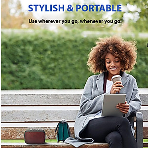 Tek Styz Speaker Compatible with Your Bose SoundLink Around-Ear II Fabric Design 3W Playtime 6H Indoor, Outdoor Travel (Green)