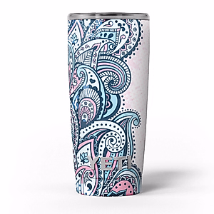 Design Skinz Colorful Ethnic Sprouts - Skin Decal Vinyl Wrap Kit Compatible with The Yeti Rambler Cooler Tumbler Cups