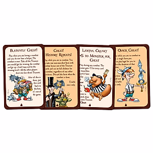 Steve Jackson Games Munchkin Cheats Card Game (Mini-Expansion) | 30 Cards | Card Game for Adults, Kids, & Family | Fantasy Adventure Roleplaying Game | Ages 10+ | 3-6 Players | Avg Play Time 120 Min