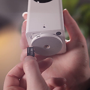 WYZE Cam Pan 1080p Pan/Tilt/Zoom Indoor Pet Monitoring Camera for Dogs & Cats Baby Monitor with WYZE 32GB MicroSD Card Class 10