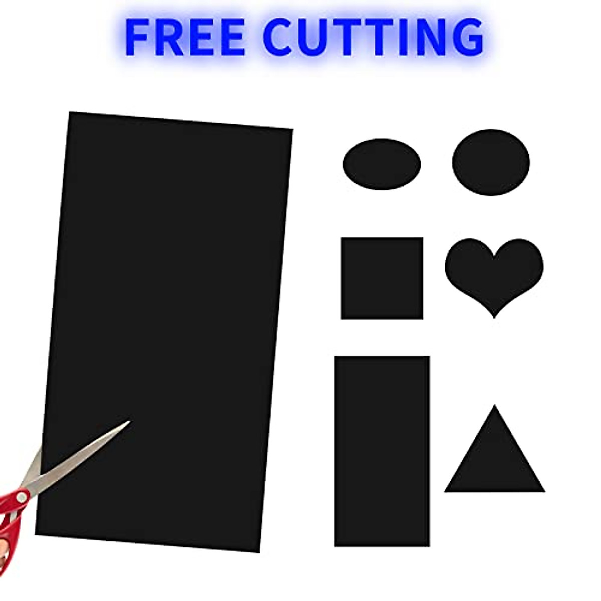 Birllaid Light Dimming Stickers,4Pcs Light Blocking Stickers LED Cover Filters, 8 X 4 Inch Light Dimming Sheets for Electronics,Alarm Clock, Radio, Cable Box, Monitor, LED Number Readable