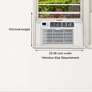 TCL 8W3ER1-A Home Series Window Air Conditioner, 8,000 BTU, White