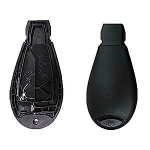 KAWIHEN Remote Key Fob Replacement for Chrysler 300 T&C Dodge Charger Challenger Grand Caravan 1500 2500 3500 4500 Jeep Commander Grand Cherokee M3N5WY783X IYZ-C01C 267F-5WY783X (Just a Case)