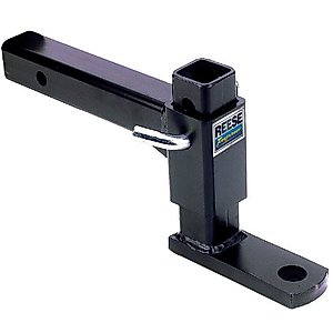 Reese Towpower 21141 Adjustable Ball Mount , Black